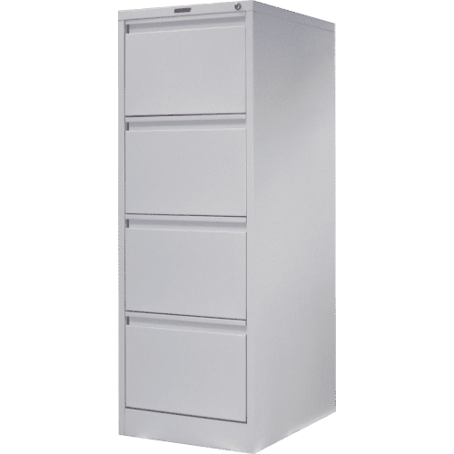 Ausfile Vertical Filing Cabinet - 4 Drawer | Office Storage Perth