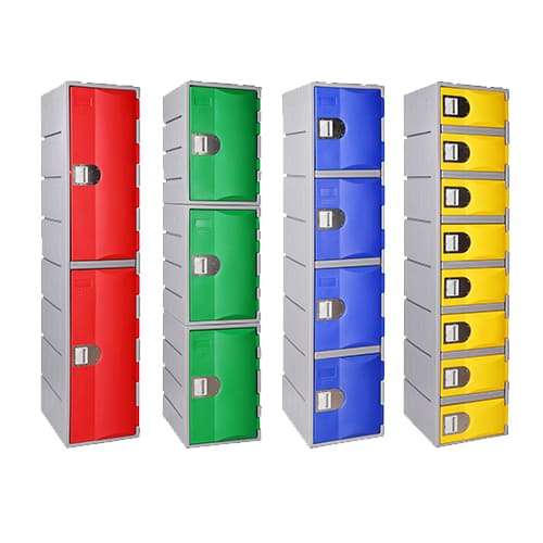 HDPE Plastic Locker | Office Storage Perth - Direct Office
