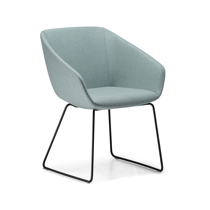Delphi Armchair - Sled | Office Furniture Perth - Direct Office